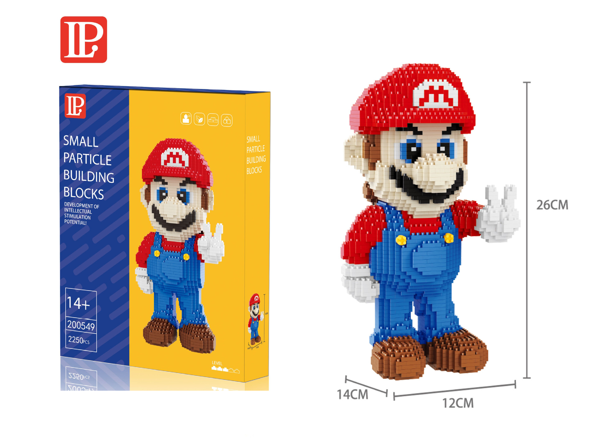 Nano Blocks Mario Bros (tipo 200549)