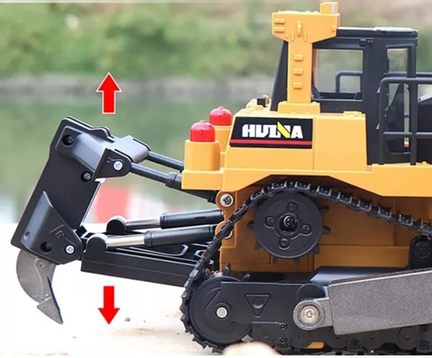 Bulldozer a control remoto Huina 1554