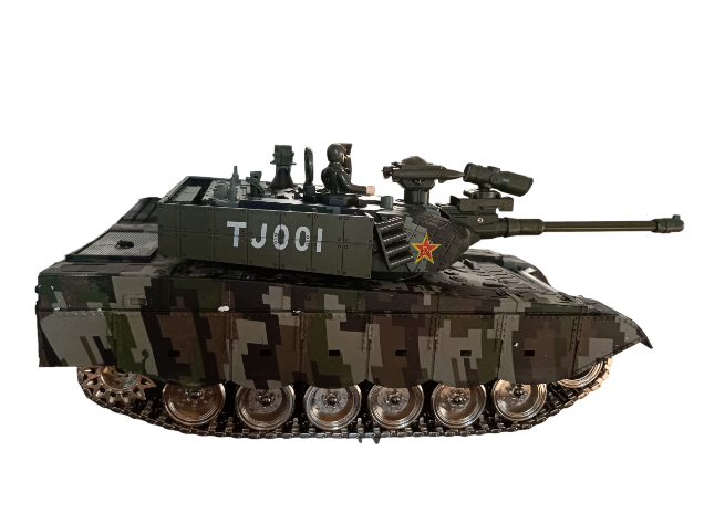 Tanque Blindado TJ001 radiocontrolado con Orugas Metálicas