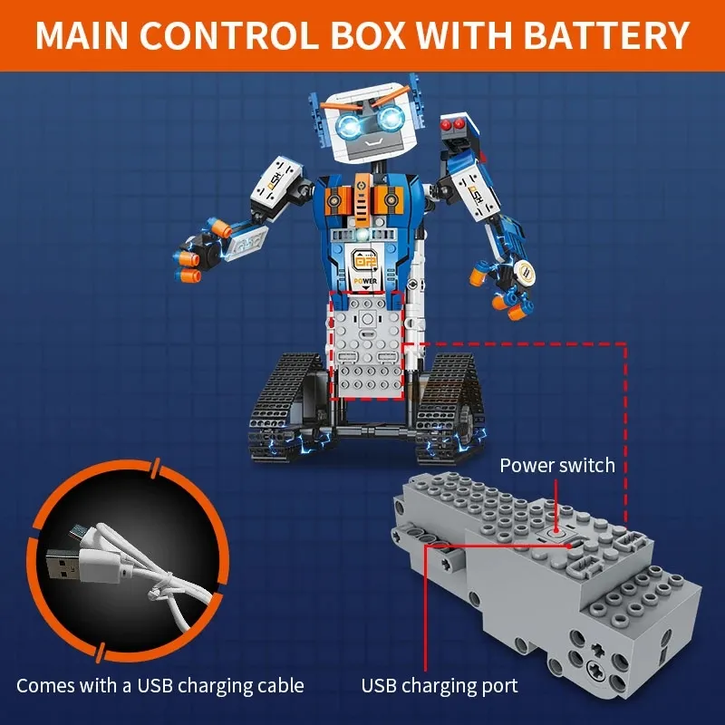 Robot Lego a control remoto (447 piezas)