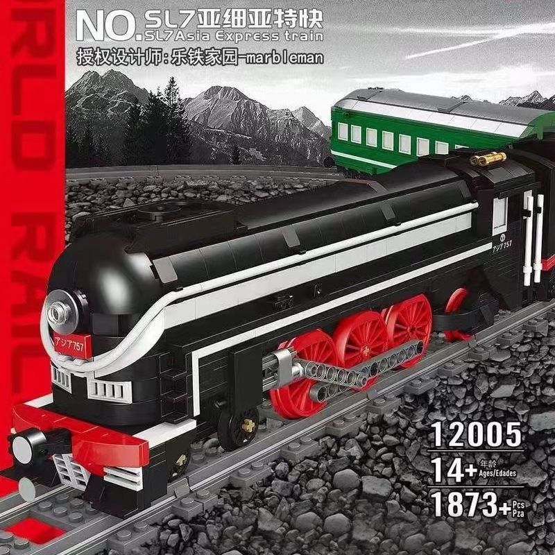 Tren world railway-steam express Lego a control remoto (1873