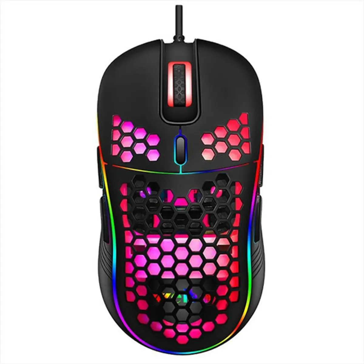 Mouse Gamer Weibo Wb-919 E-sports Rgb 1.8 Mt Con Luces