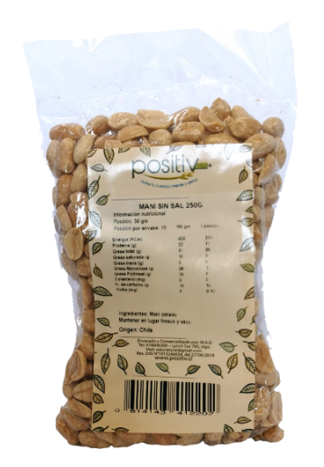 Maní sin sal 250g