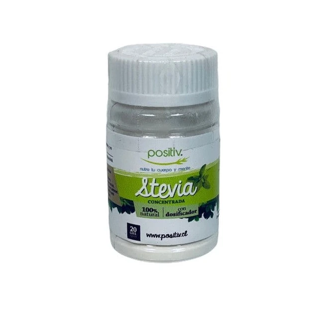 Stevia concentrada en polvo 20g Positiv