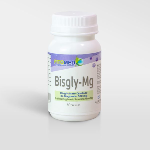 MAGNESIO BISGLICINATO, Bisgly-MgZn, 60 cápsulas, FITOMED