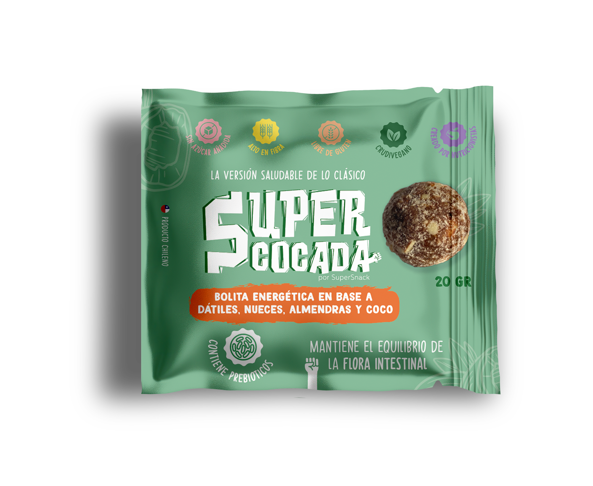 Snack Super Cocada, 20g, Super Snack
