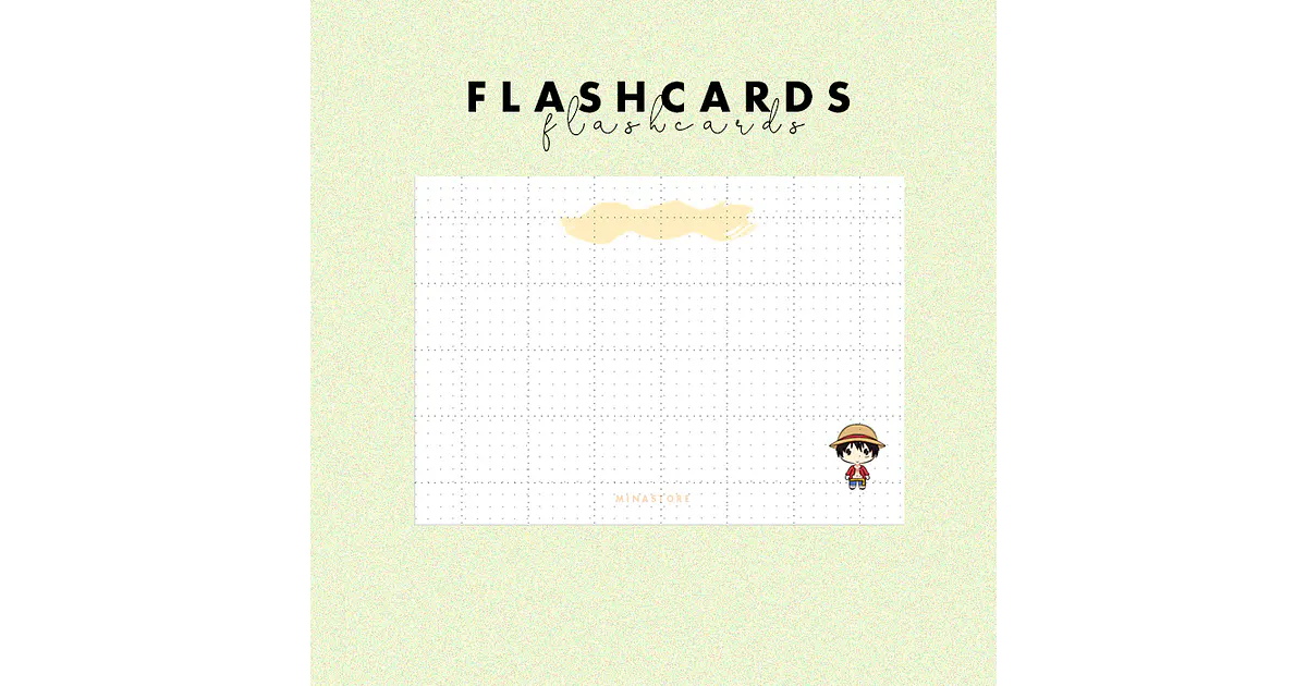 One Piece - Flashcards