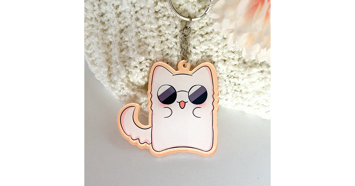 Gojo Gatito [Jujutsu Kaisen] - Llavero