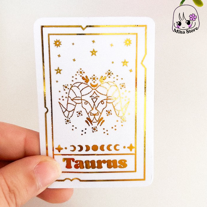 Tauro [Zodiaco} - Sticker Foil