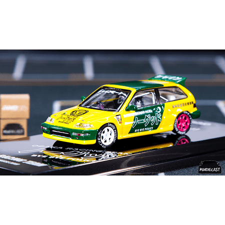 Inno64 1:64 Honda Civic EF9 Spoon Livery Tuned by TODA RACI
