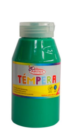 Tempera Verde 250ml