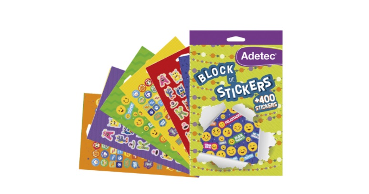 BLOCK DE STICKERS MOTIVACIONALES