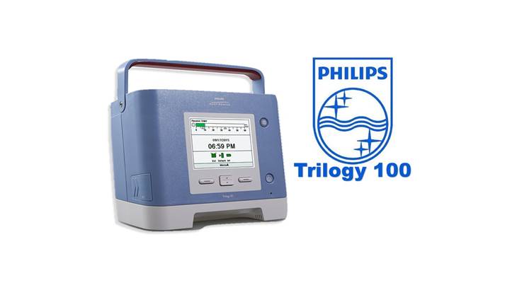 Ventilador Philips Respironics Trilogy 100 - Máquina CPAP...