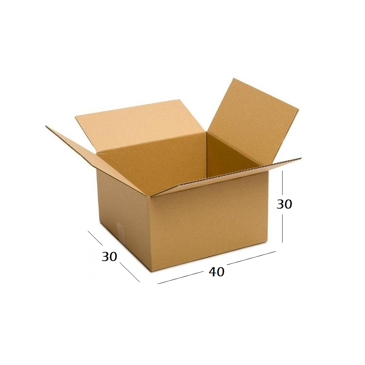 CAJA PARA EMBALAJE 40x30x30. PACK 10 UNIDADES.