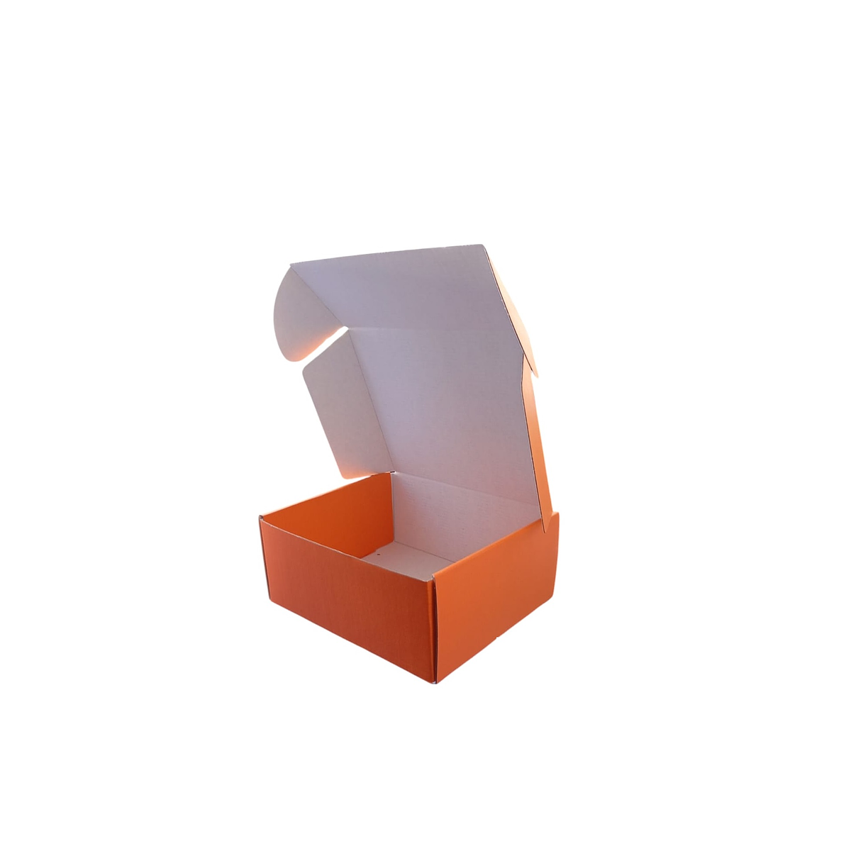 CAJA AUTOARMABLE NARANJA