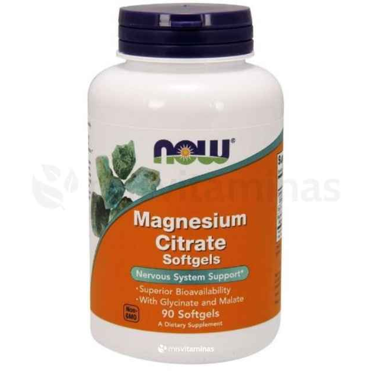 Magnesium Citrate 400 mg Now 90 softgels