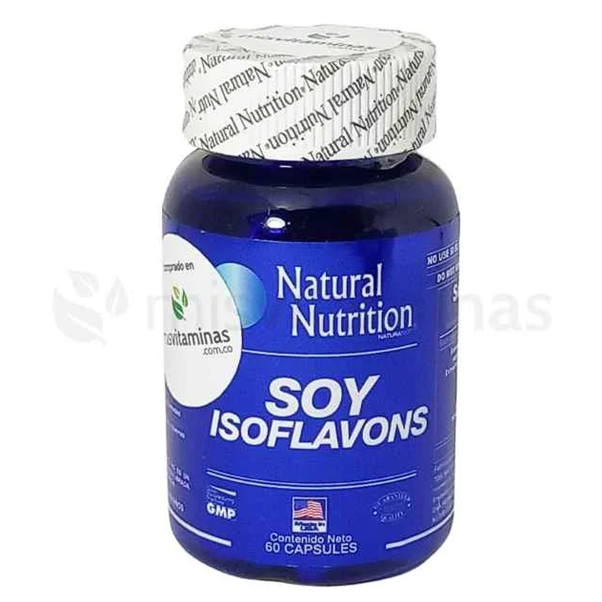 Soy Isoflavons Natural Nutrition | Mis Vitaminas Colombia
