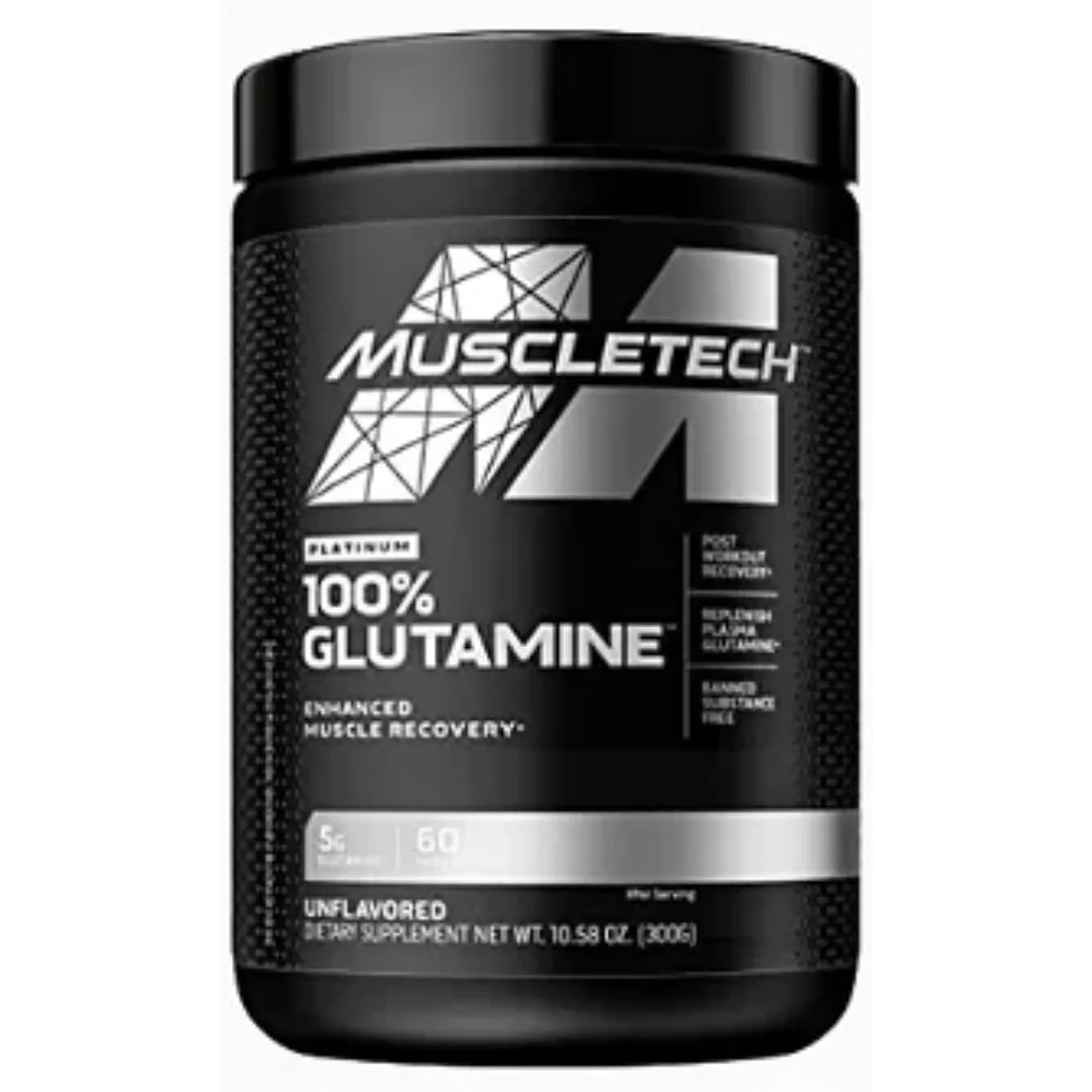 Glutamina Platinum Muscletech | Mis Vitaminas
