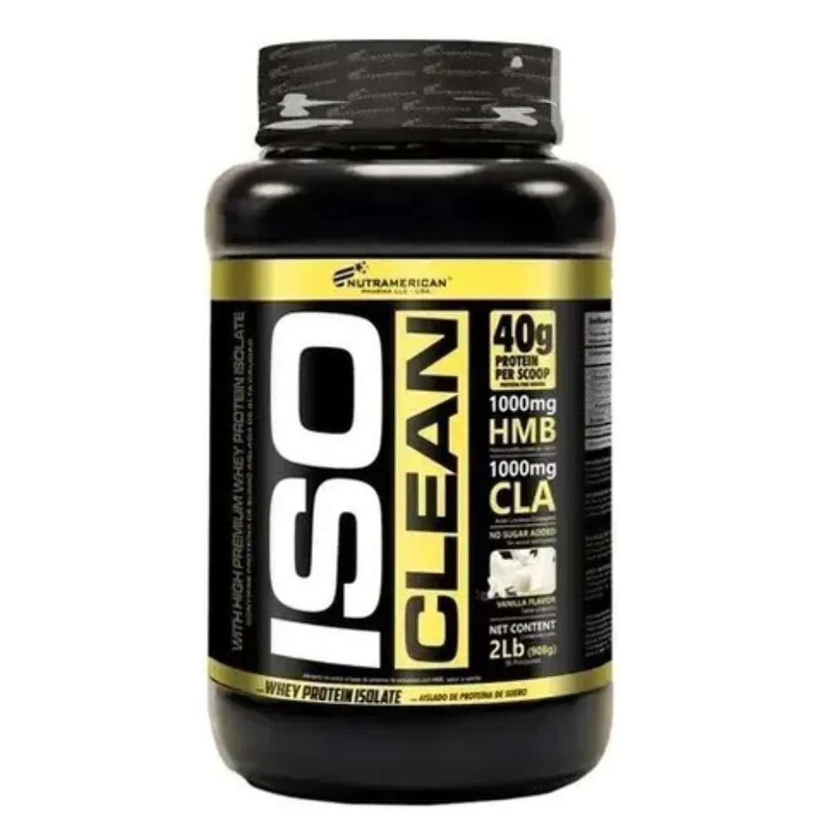 Iso Clean Proteina Aislada Nutramerican | Mis Vitaminas