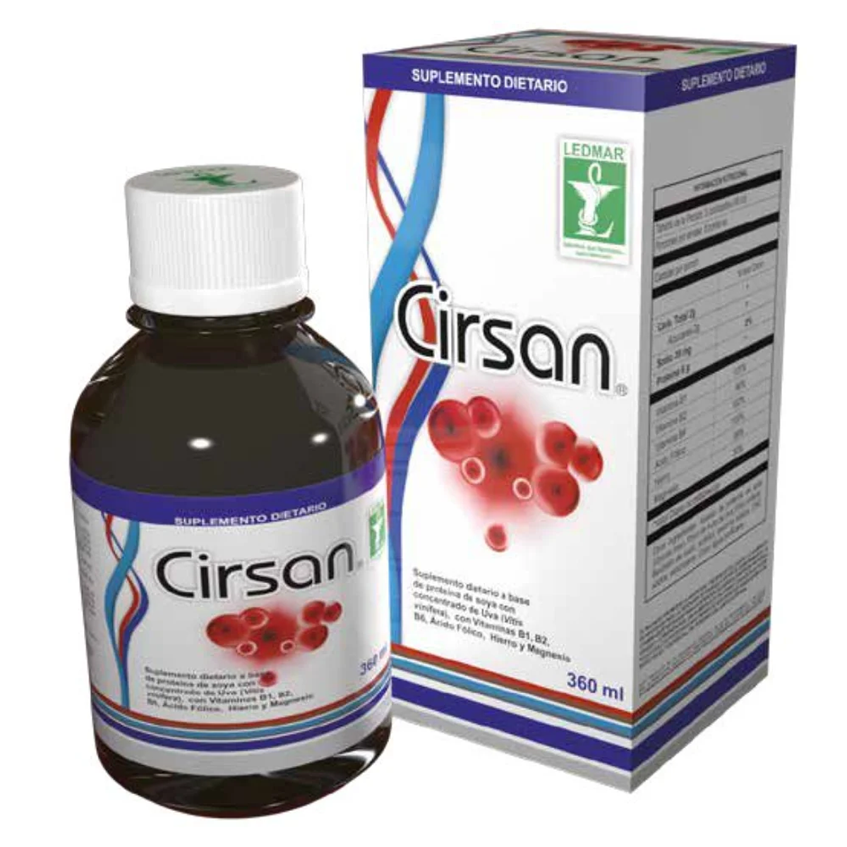 Cirsan 360 ml Ledmar | Mis Vitaminas