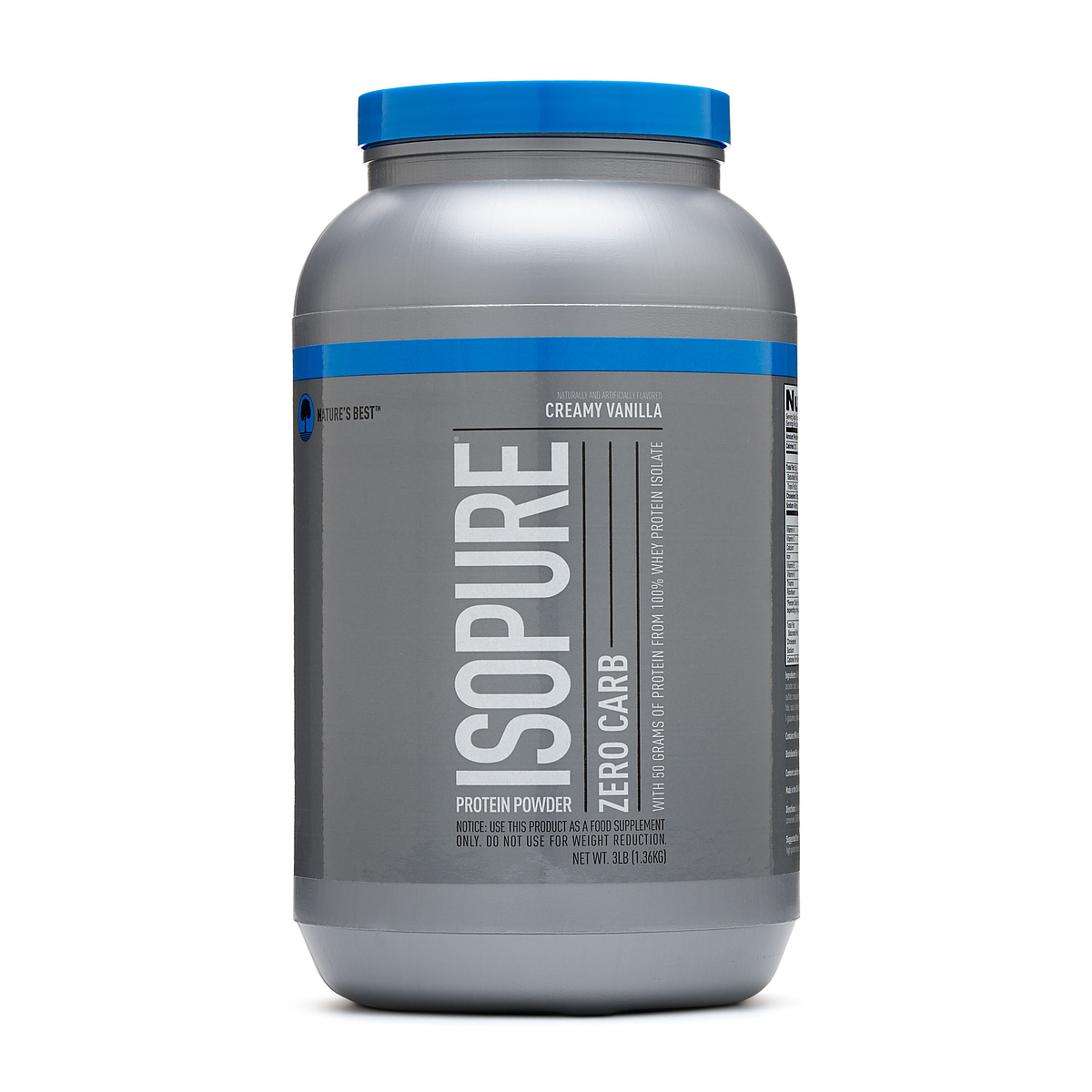 Isopure Zero Carb 3 Libras Vainilla Nature's Best
