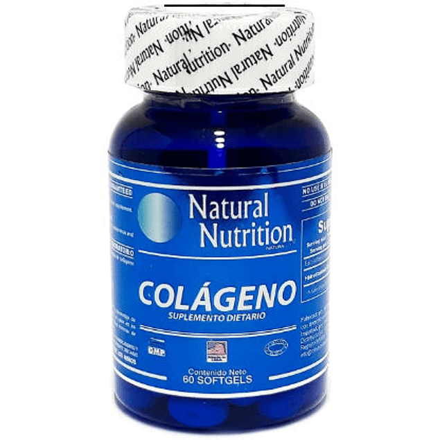Colageno 60 Softgels 1000 mg Natural Nutrition