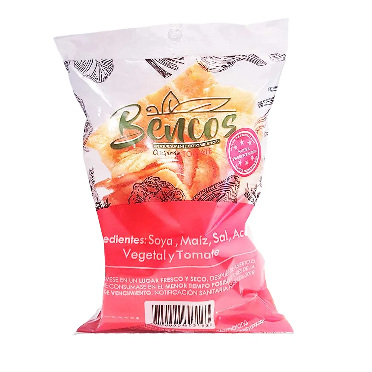 Chicharrin Tomate 40 g Bencos | Mis Vitaminas