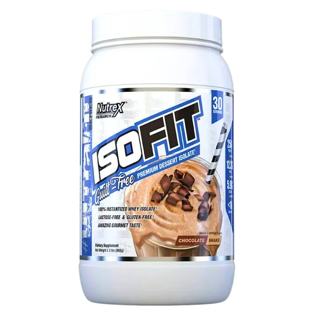 IsoFit Aislado de Suero 2.2 lbs Chocolate Nutrex