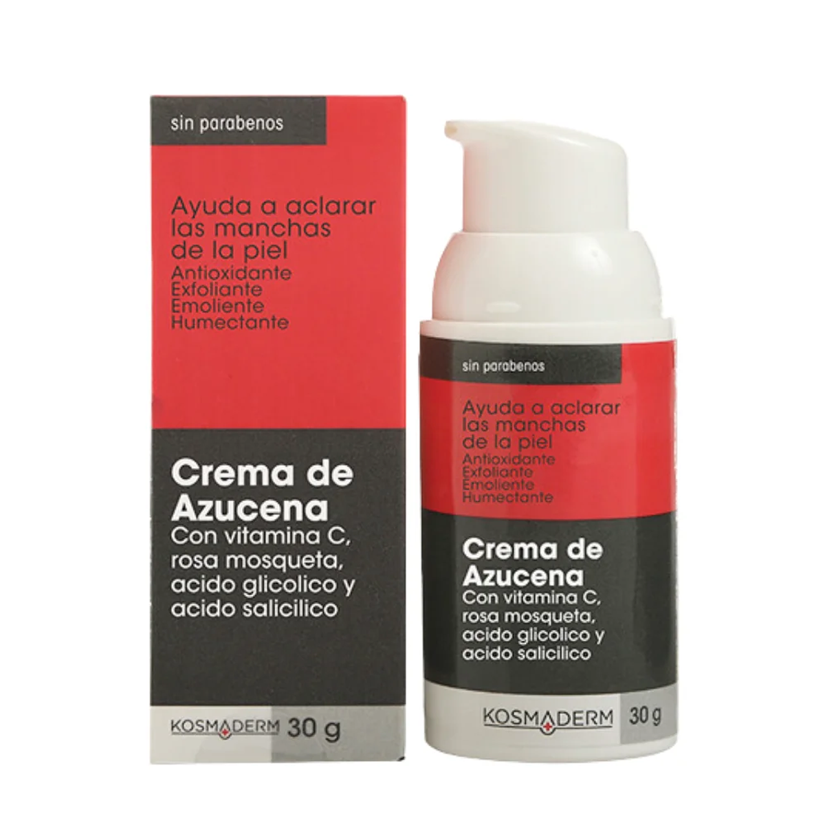 Crema de Azucena 30 g Kosmaderm | Mis Vitaminas