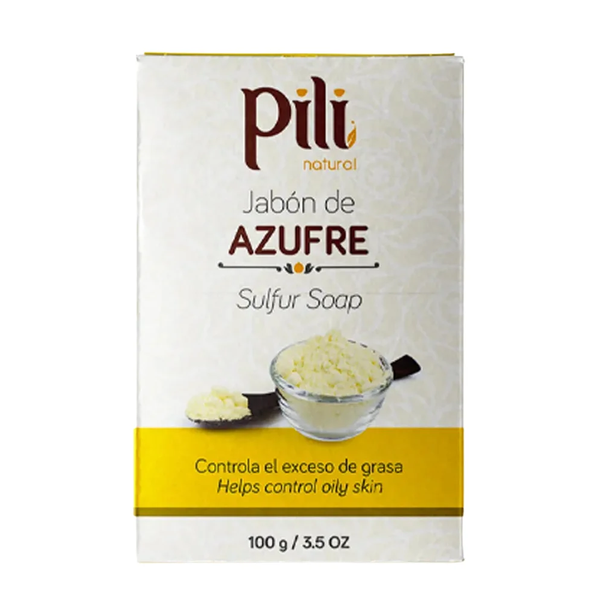Jabón de Azufre 100 g Pili Natural | Mis Vitaminas