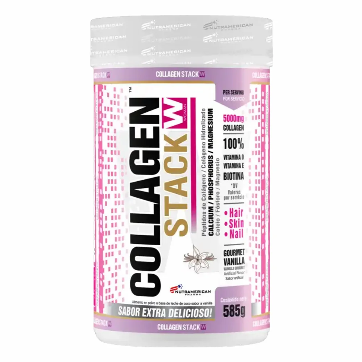 Collagen Stack Woman 585 gr Nutramerican | Mis Vitaminas