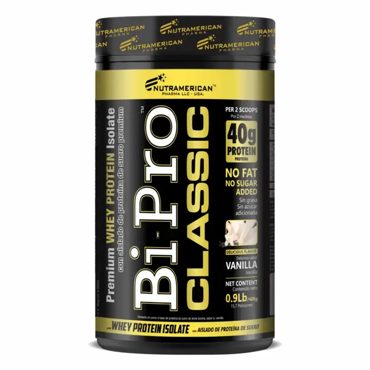 Bi Pro Classic Whey Protein 408gr Nutramerican Mis Vitaminas