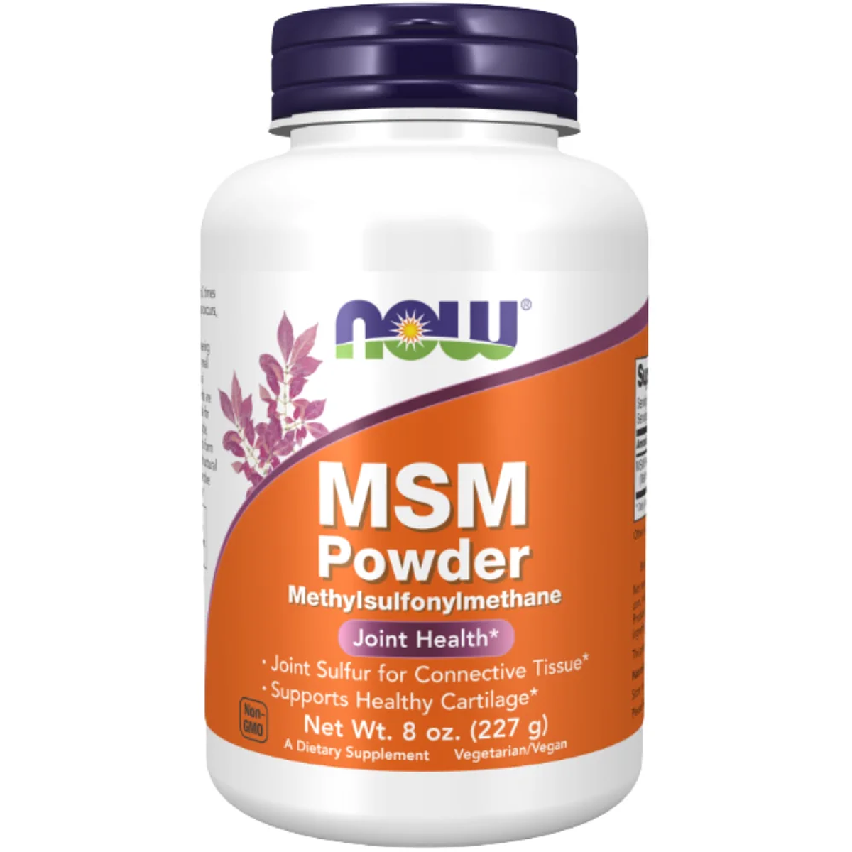 MSM Powder 8oz NOW | Mis Vitaminas