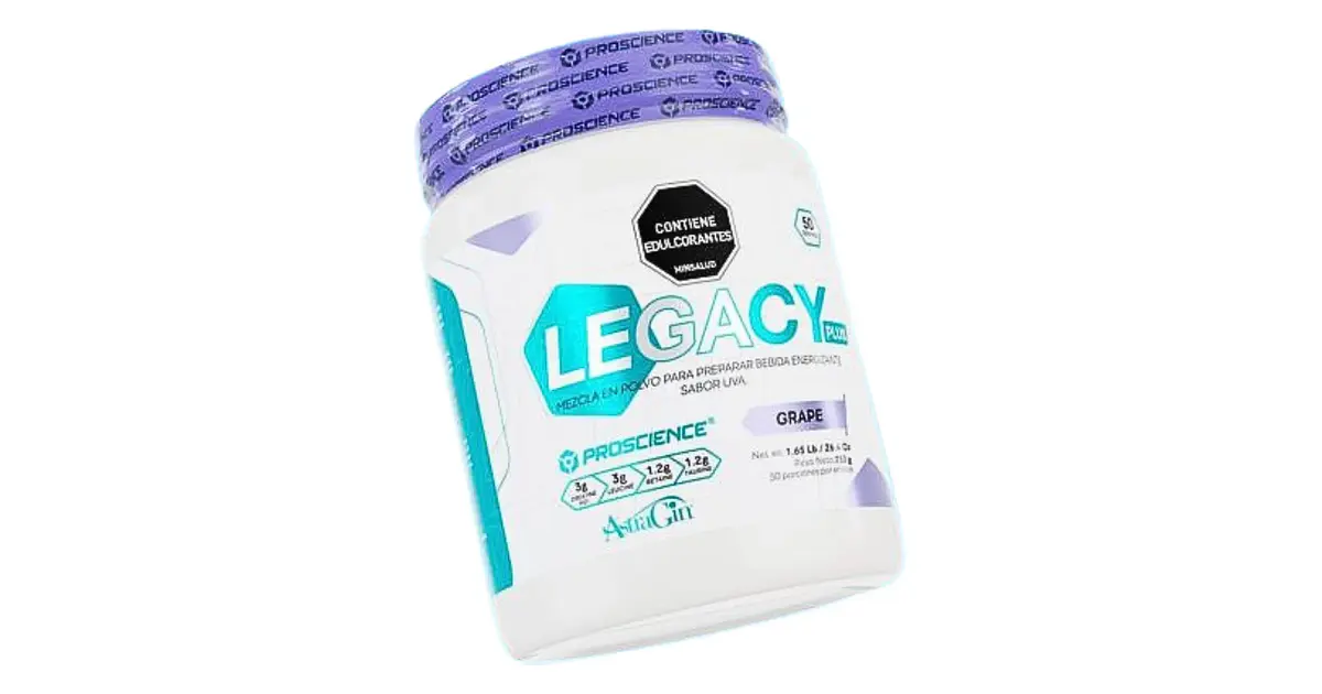 Legacy Plus 750 gr Uva Proscience 50 servicios Mis Vitaminas