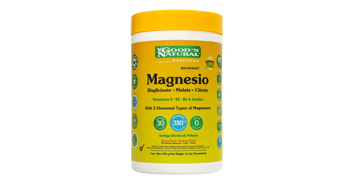Magnesio 450 grs Good´N Natural | Mis Vitaminas