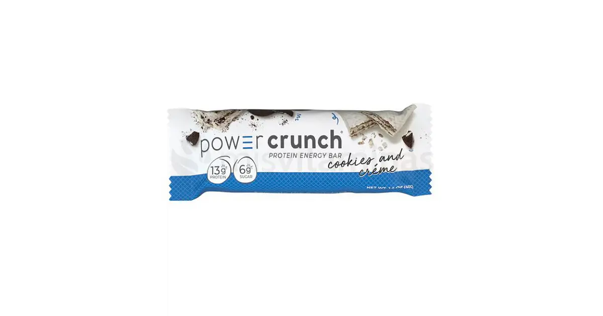 Power Crunch Cookies and Cream Barra