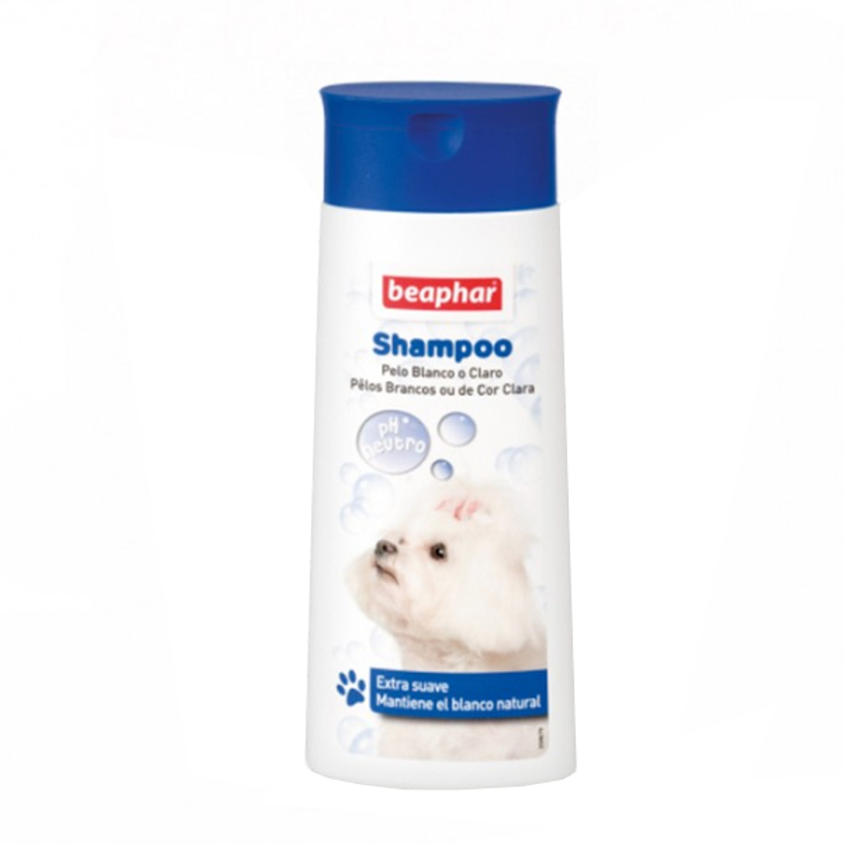 Shampoo Beaphar pelo blanco 250ml