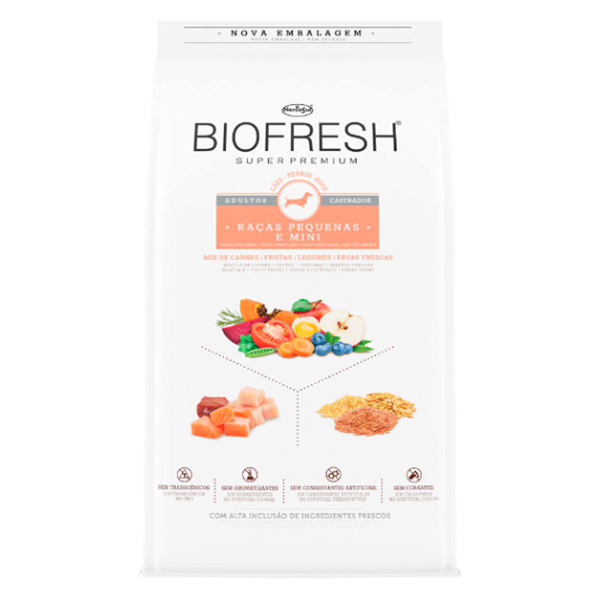 Biofresh perro adulto castrado pequeño y mini 3 Kg