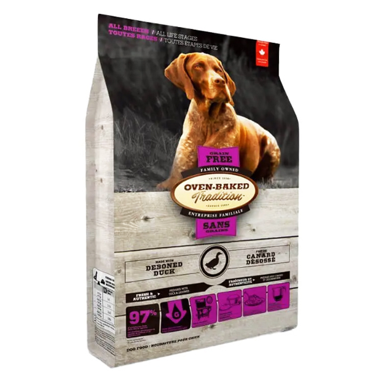 Oven Baked Perro Pato Grain free 10,43 Kg