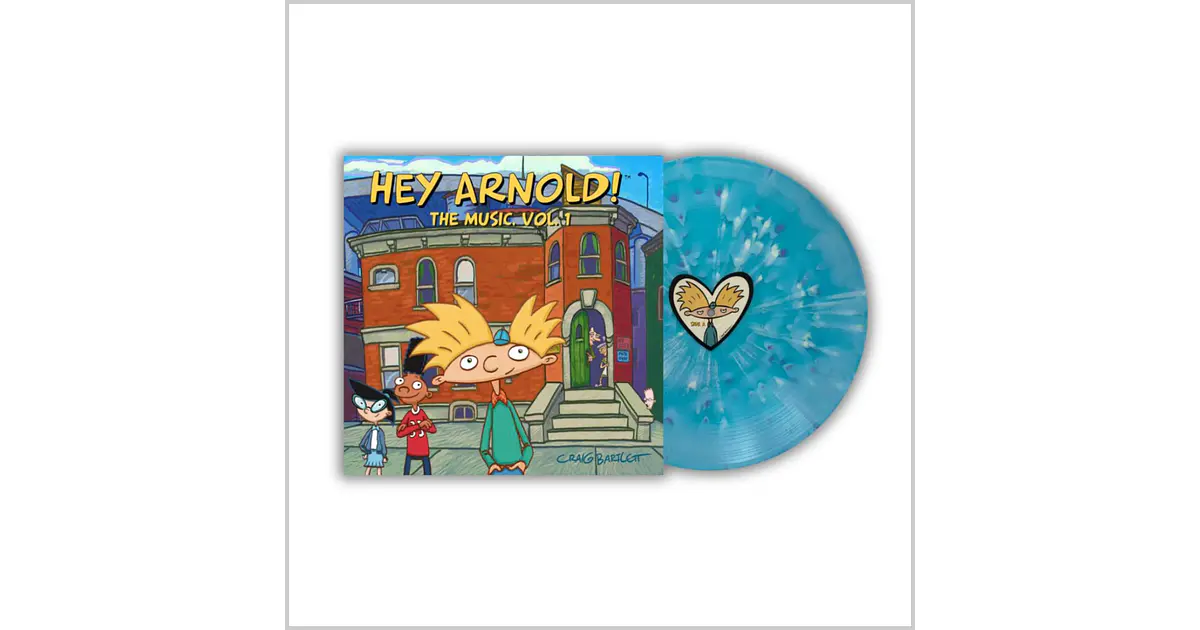 Hey Arnold! The Music Vol. 1 – Jim Lang 1LP Blue Swirl