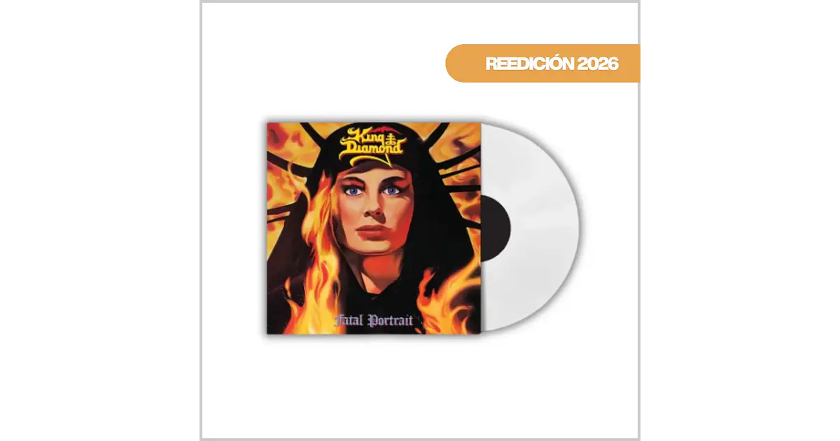 Vinilo King Diamond - Fatal Portrait (White Vinyl LP)