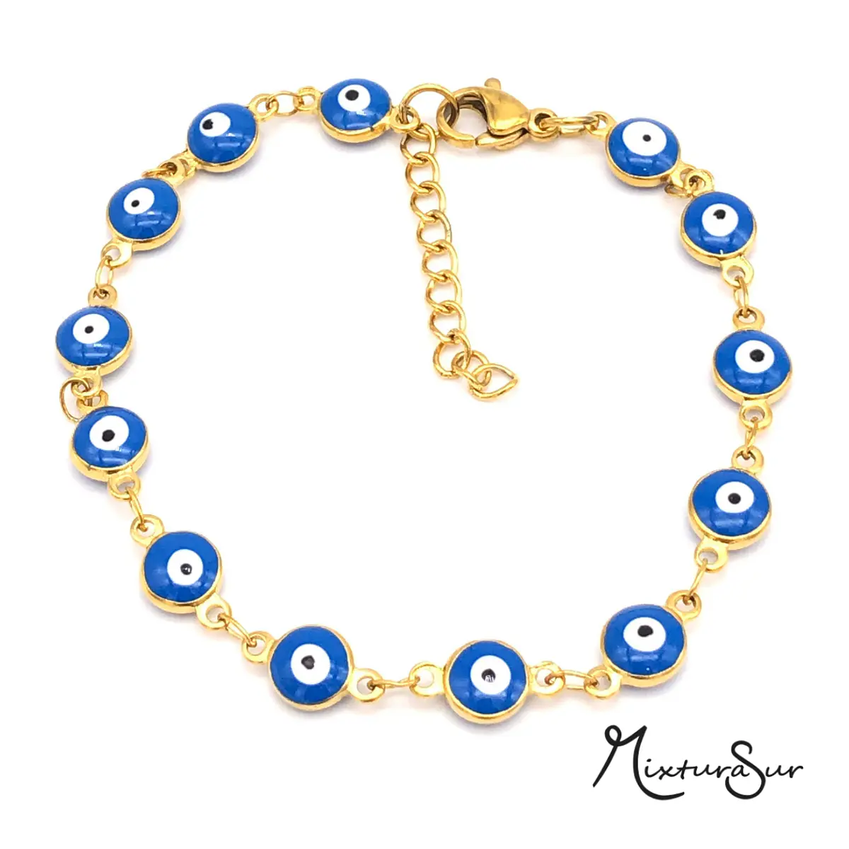 Pulsera Ojo Turco amarillo