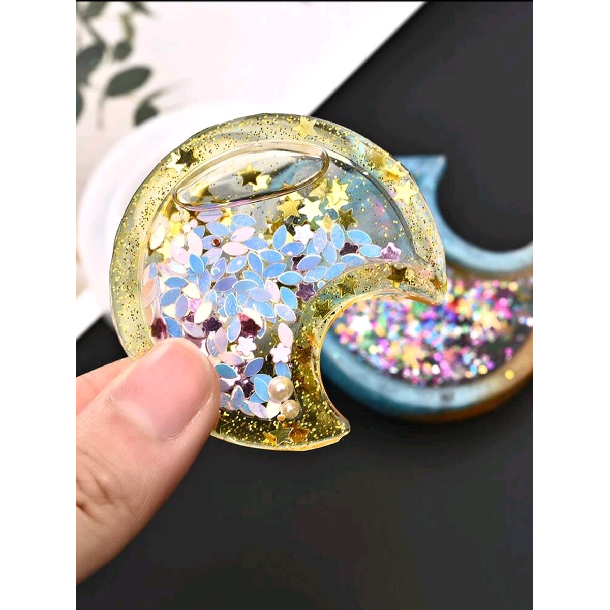 Moldes para resina Luna shaker