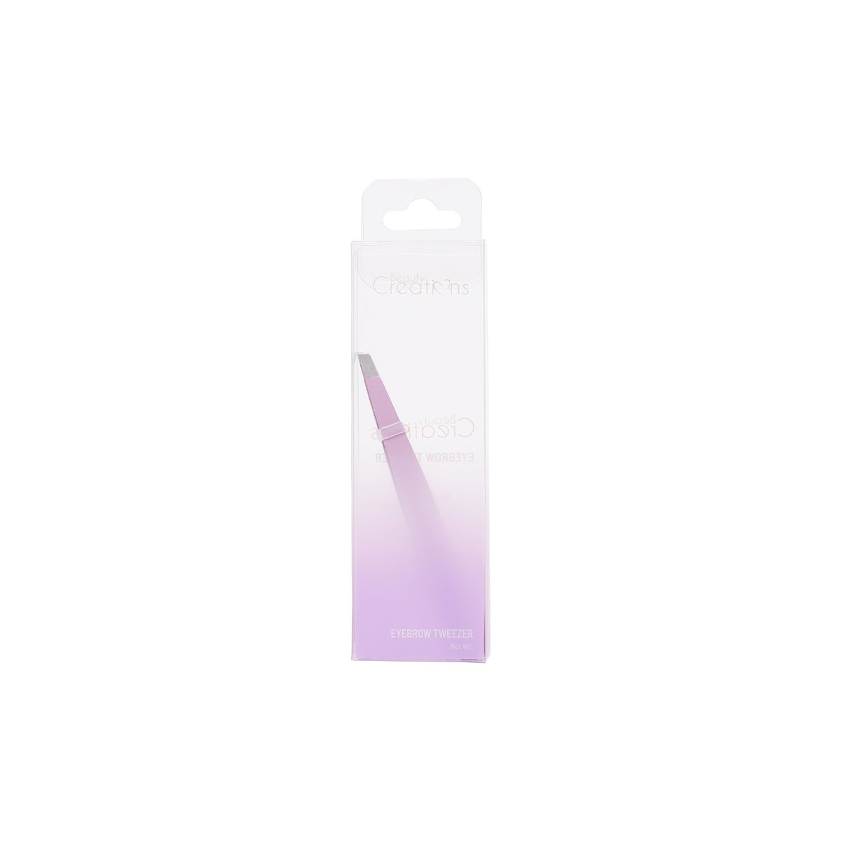 Pinzas para Ceja BEAUTYCREATIONS Tweezer PURPURA.