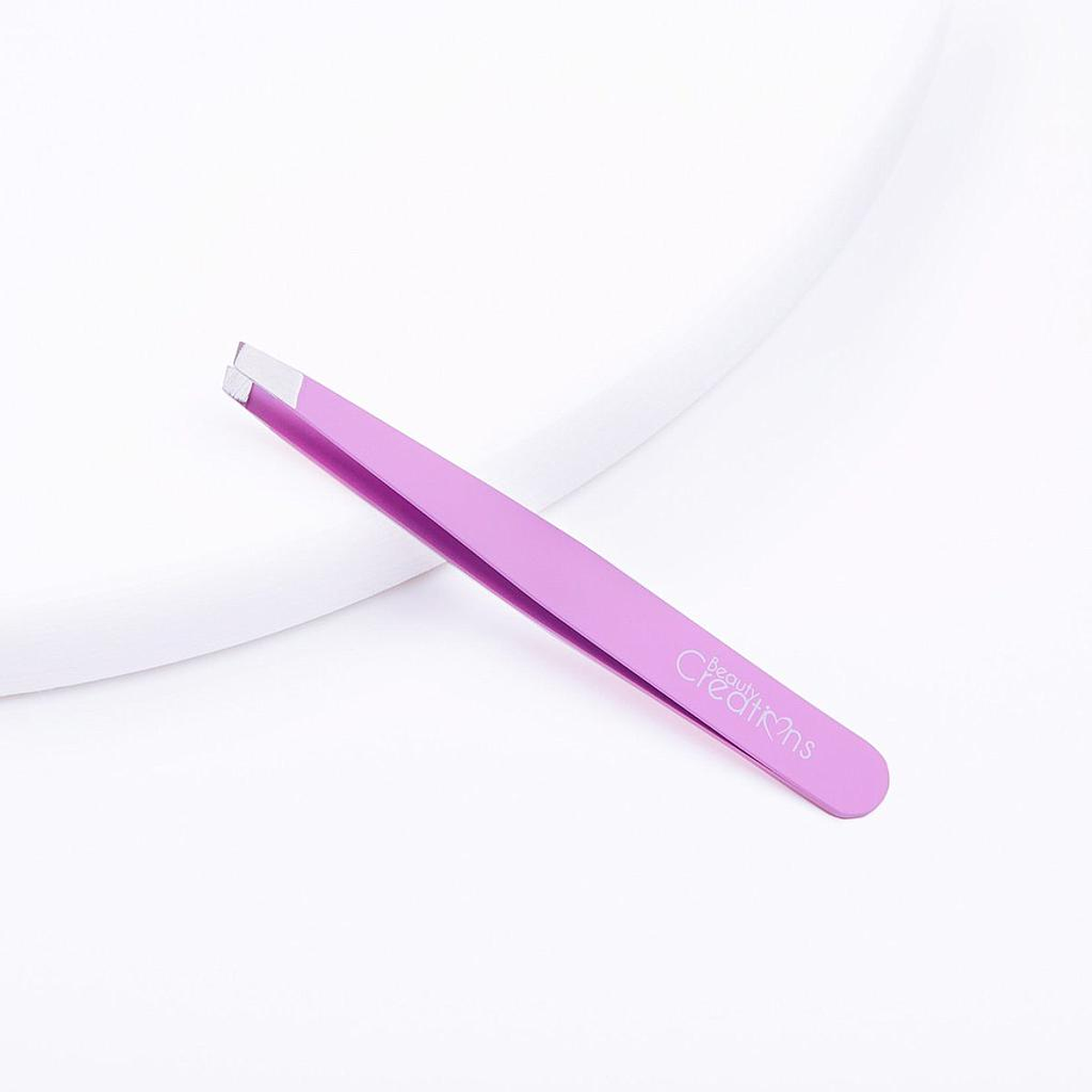 Pinzas para Ceja BEAUTYCREATIONS Tweezer PURPURA.
