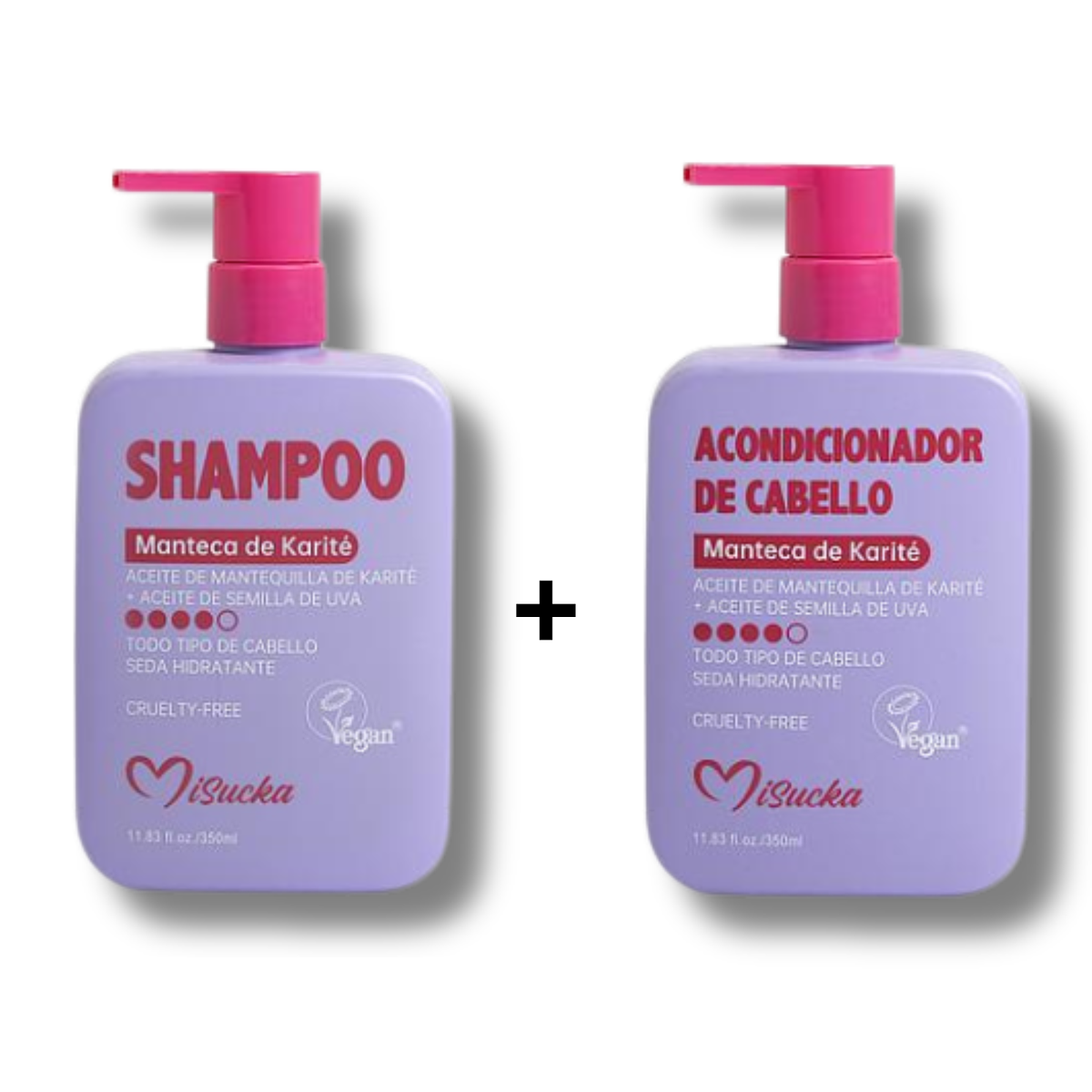 Pack Shampoo y Acondicionador MiSucka de Karité