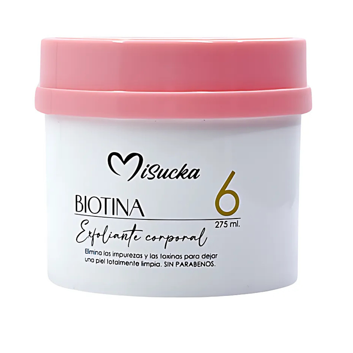 Exfoliante corporal Misucka con Biotina - 275 ML