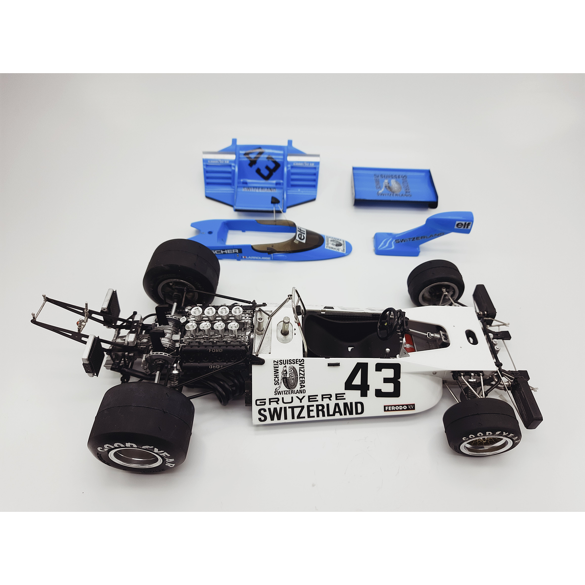 1/12 Big Scale Brabham BT42 - Belgium GP 1974 - F1 Resin kit