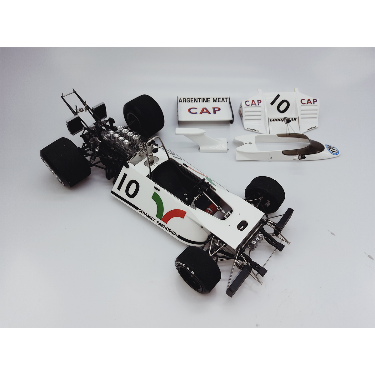 1/12 Big Scale Brabham BT42 - French GP 1973 - F1 Resin kit