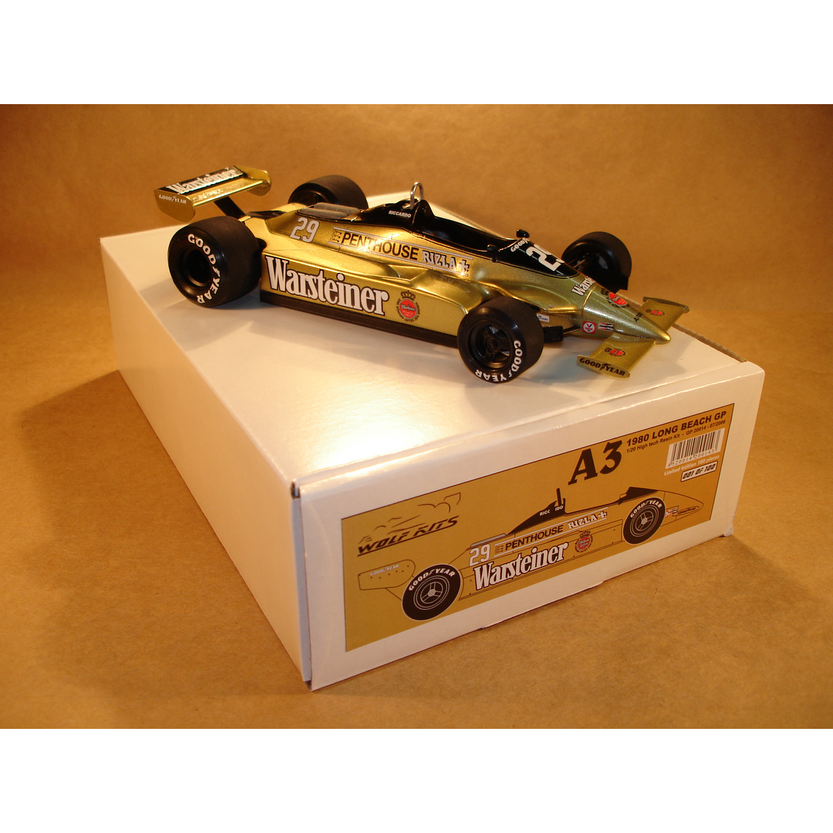 1/20 F1 Resin kit - Arrows A3 1980 Long Beach GP